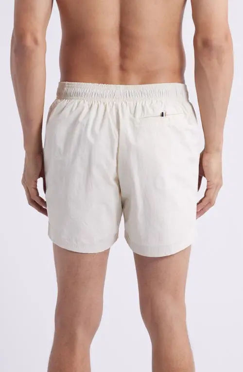 Hugo Boss Octopus Swim Trunks - Open White