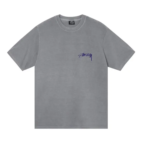 StÜssy Pigment Dyed Tee - Grey