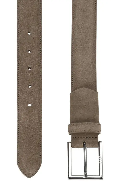 BOSS Dressletic Suede Belt