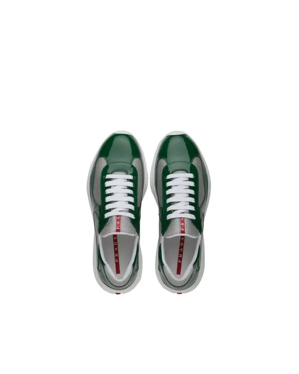 Prada America's Cup Sneakers - Green