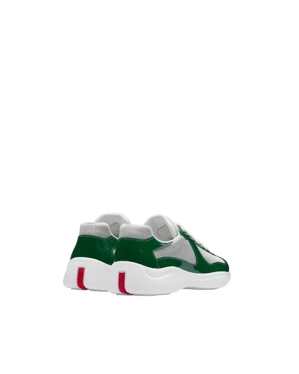 Prada America's Cup Sneakers - Green