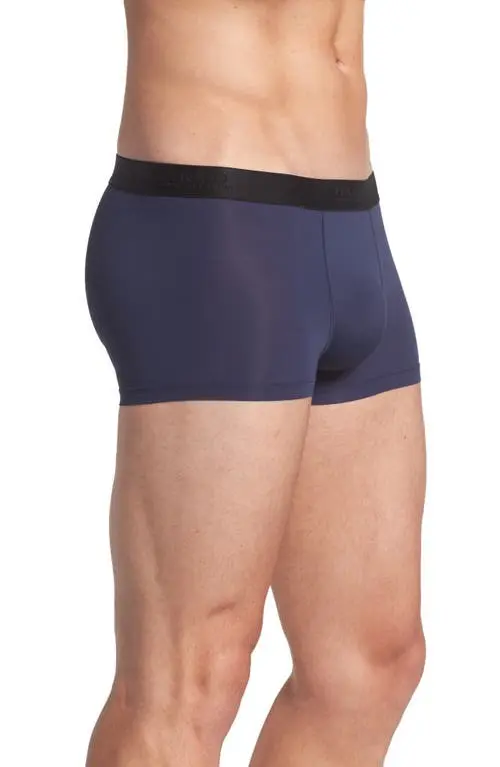 Hanro Micro Touch Boxer Brief - Midnight Navy