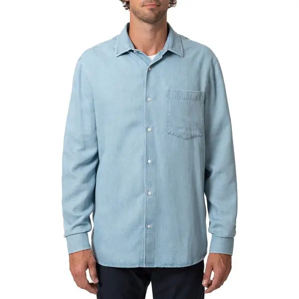 MAVI Long Sleeve Denim Button-up Shirt