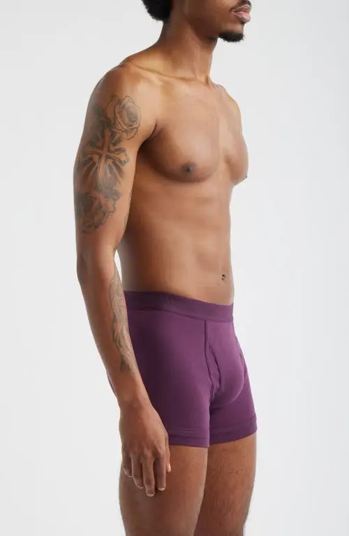 TOM FORD Cotton Stretch Jersey Boxer Briefs - Prune