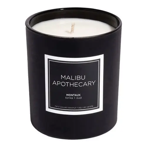 MALIBU APOTHECARY Matte Black Candle - Montauk