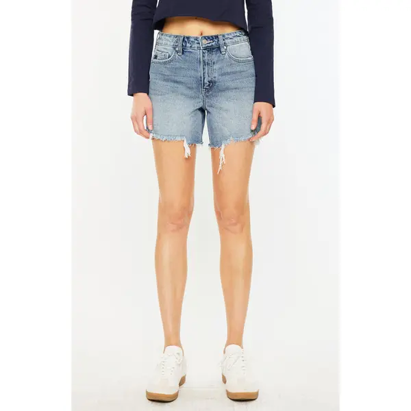 KANCAN Tamara High Rise Denim Shorts