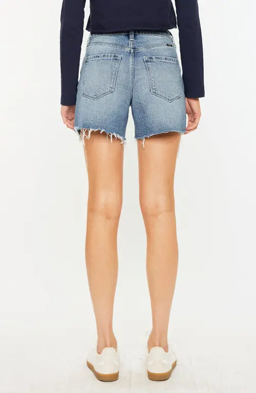 KANCAN Tamara High Rise Denim Shorts
