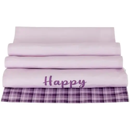 NORTHLIGHT Happy Easter Plaid Table Runner72"