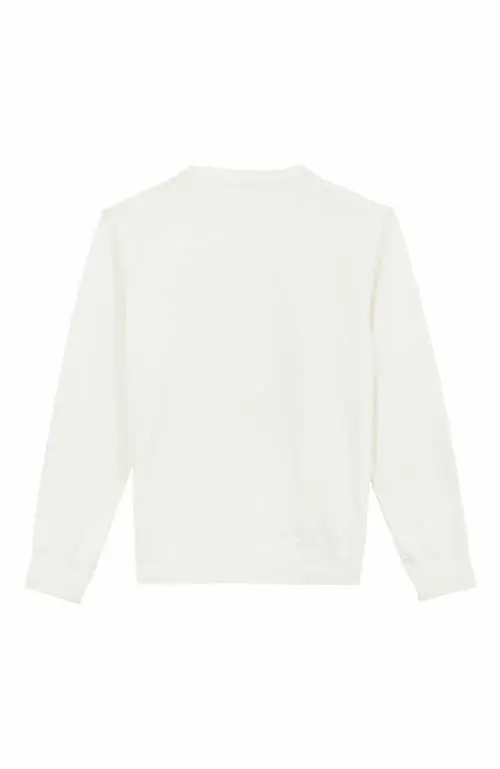 Vilebrequin Crewneck Sweatshirt With Family Graphic - Off White