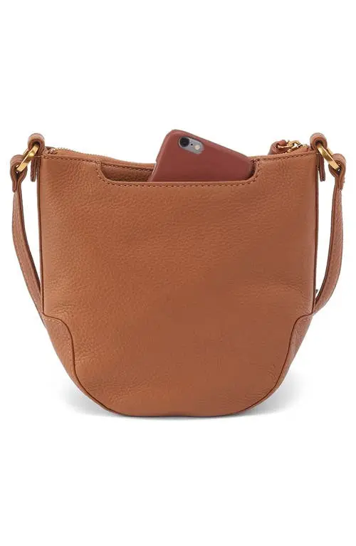 Hobo Lexi Leather Crossbody Bag - Warm Honey