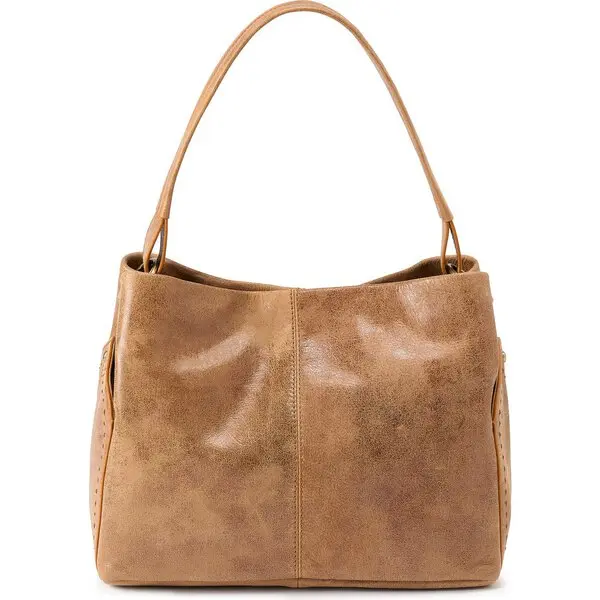 Hobo Seneca Leather Shoulder Bag - Whiskey