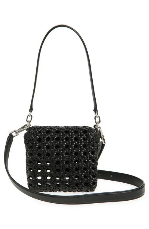 Dolce & Gabbana Marlene Woven Leather Shoulder Bag