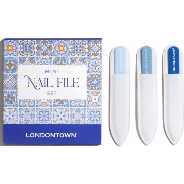 LONDONTOWN Mini Nail File Set $24 Value - No Color