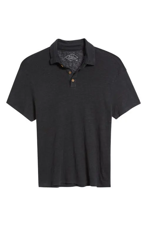 ALEX CRANE Linen Polo - Night