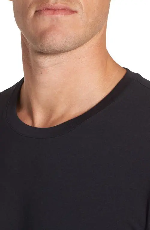 Hanro Living Cotton Crew Neck Top - Black