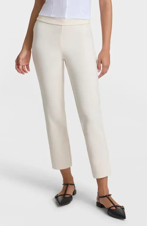 Commando Ceo 9-to-5 Neoprene Cropped Pants - Ivory