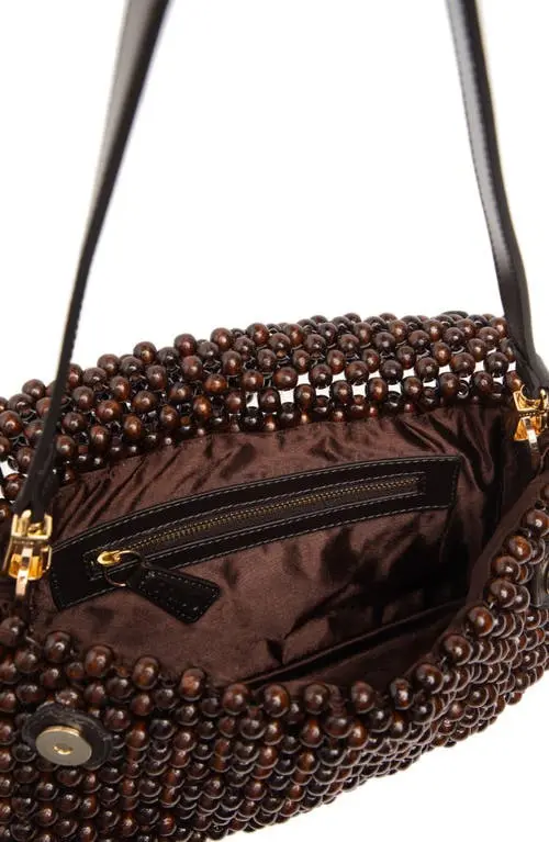 Staud Timmy Beaded Shoulder Bag