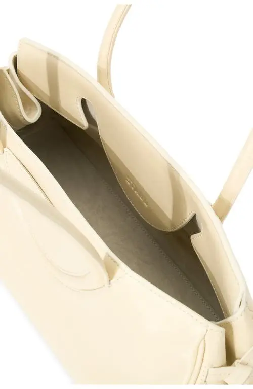 Staud Maude Leather Shoulder Bag - Cream