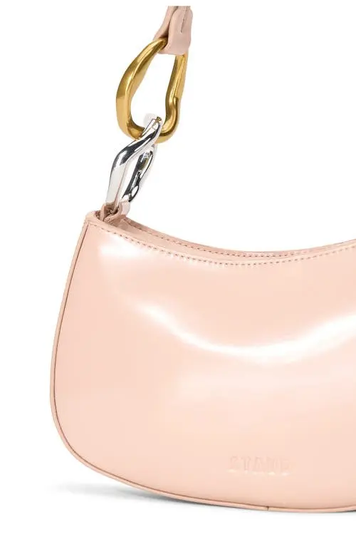 Staud Ollie Leather Shoulder Bag - Blush