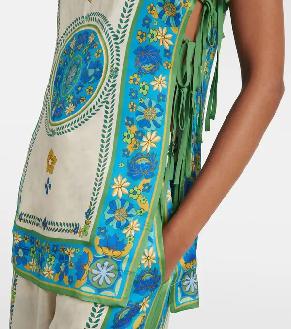 ALEMAIS Alémais Vivianna Printed Camisole