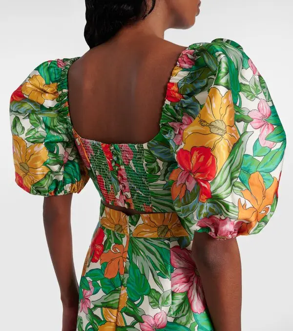 ALEMAIS Alémais Amelia Printed Top