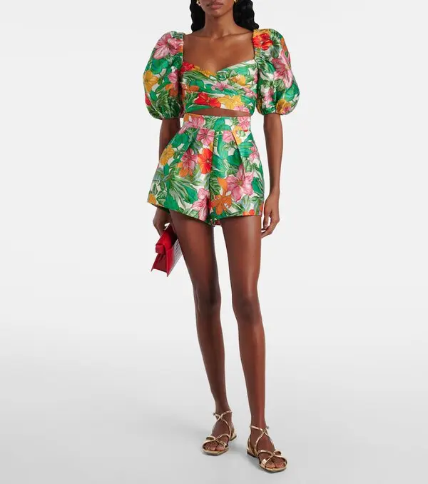 ALEMAIS Alémais Amelia Printed Top - Multicoloured