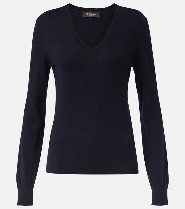 Loro Piana Neo Piuma Cashmere Sweater - Black