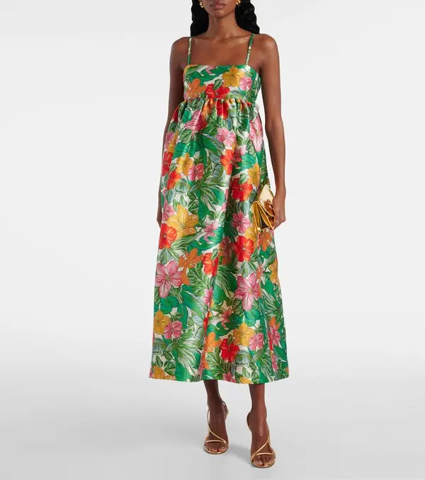 ALEMAIS Amelia Printed Gown