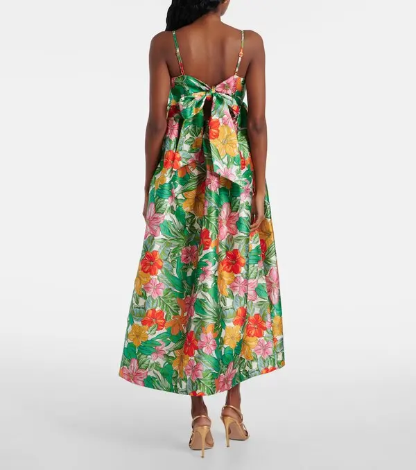 ALEMAIS Amelia Printed Gown