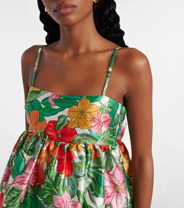 ALEMAIS Amelia Printed Gown
