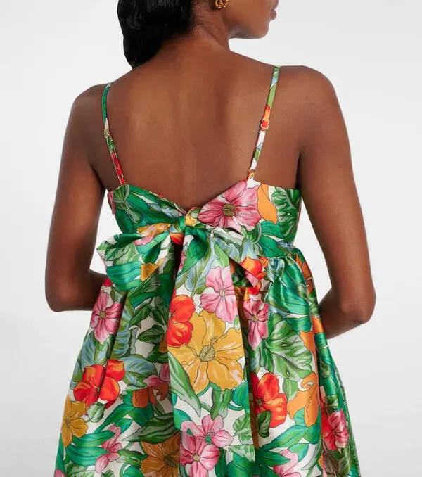 ALEMAIS Amelia Printed Gown