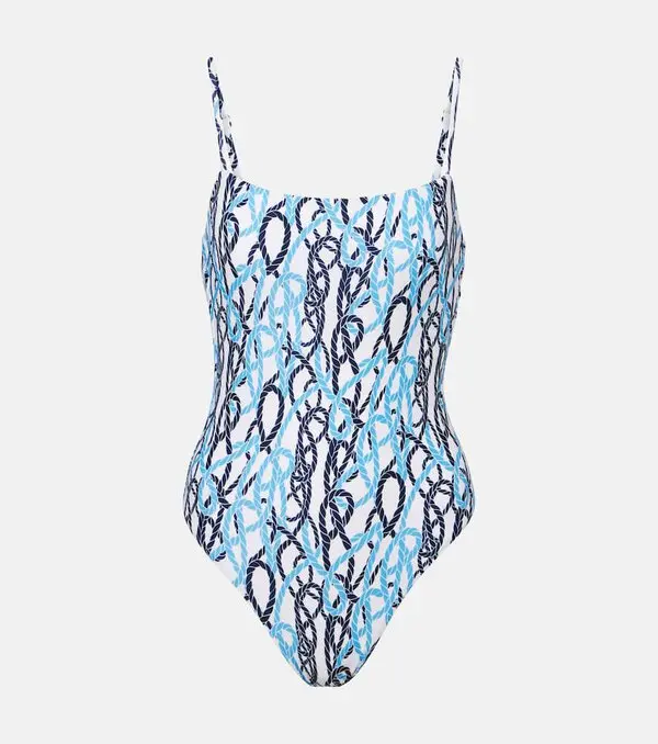 Melissa Odabash Maui Striped Swimsuit - Multicoloured