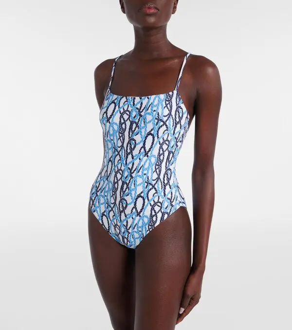 Melissa Odabash Maui Striped Swimsuit