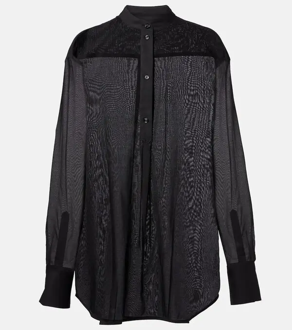 TOTEME Oversized Shirt - Black