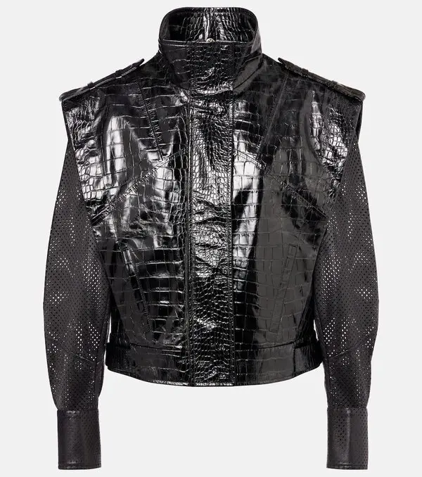 Givenchy Leather Jacket - Black