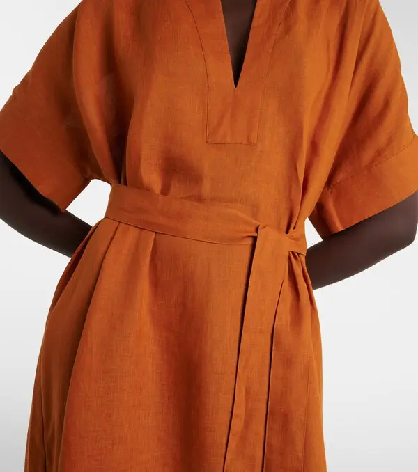 ERES Bibi Linen Kaftan - Brown