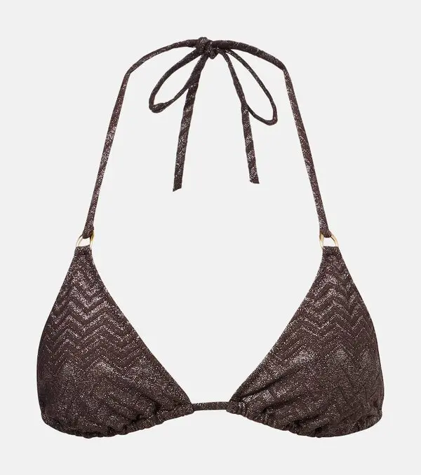 Melissa Odabash Key West Bikini Top - Brown