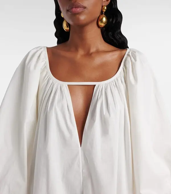 ADRIANA DEGREAS Cotton Minidress