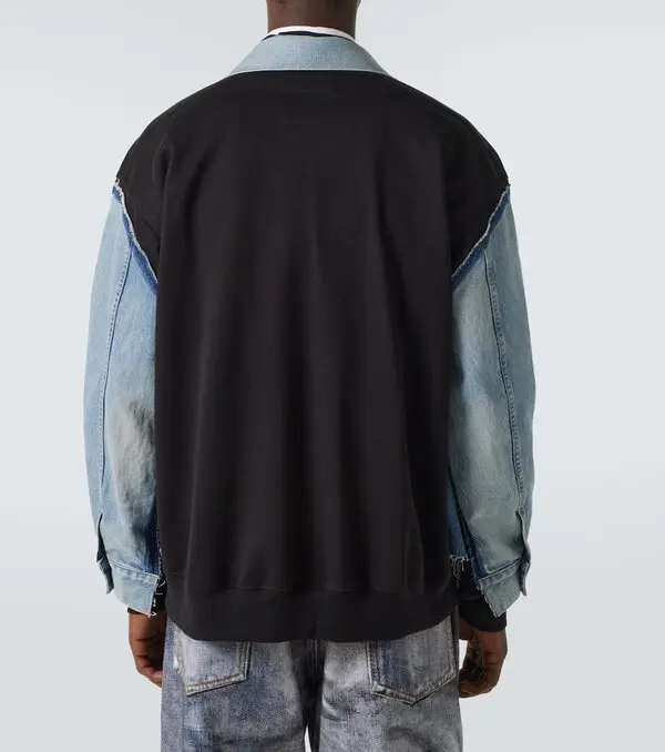 Junya Watanabe X Levi's® Jersey And Denim Jacket