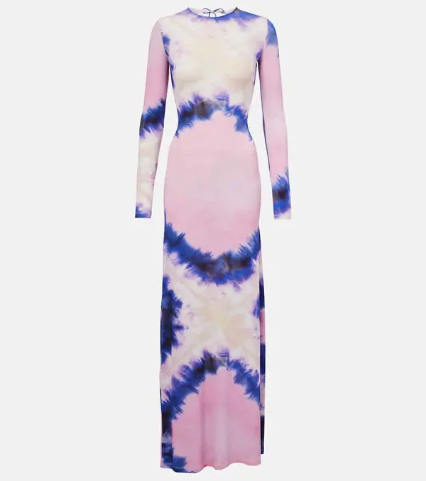 Rabanne Dyed Maxi Dress - Pink