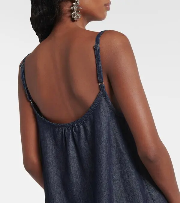Dries Van Noten Denim Mini Dress