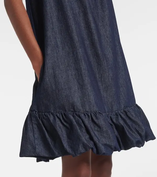 Dries Van Noten Denim Mini Dress