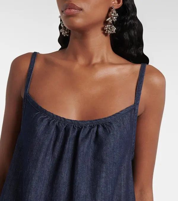 Dries Van Noten Denim Mini Dress