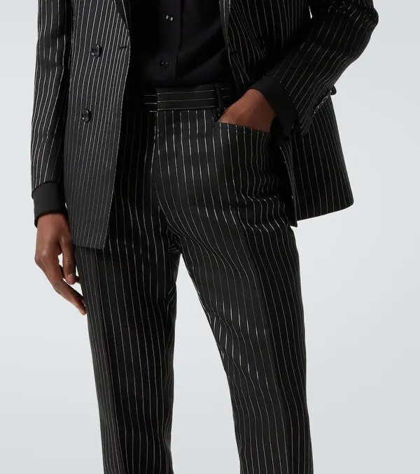 TOM FORD Dylan Striped Suit Pants