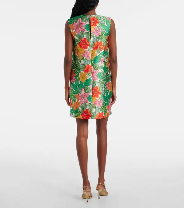 ALEMAIS Amelia Floral Minidress - Multicoloured