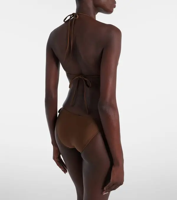 Melissa Odabash Key West Bikini Top In Bronze - Brown