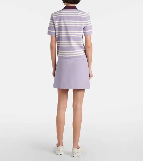 Tory Burch Striped Polo Shirt