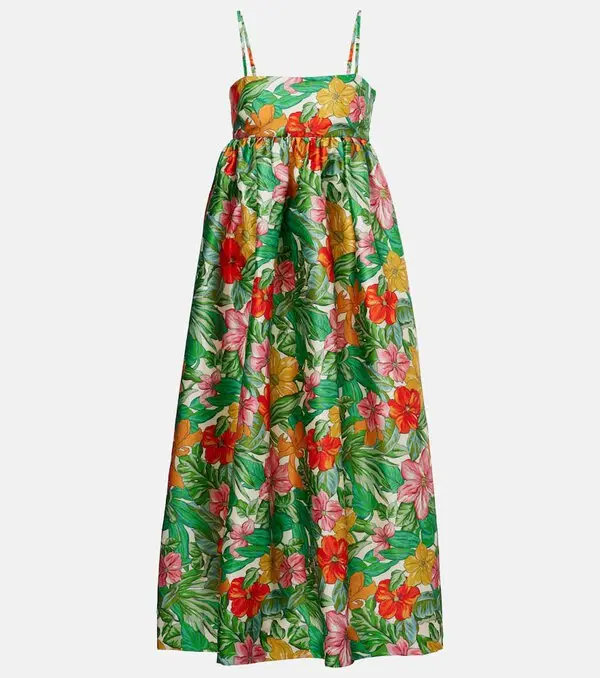 ALEMAIS Amelia Printed Gown