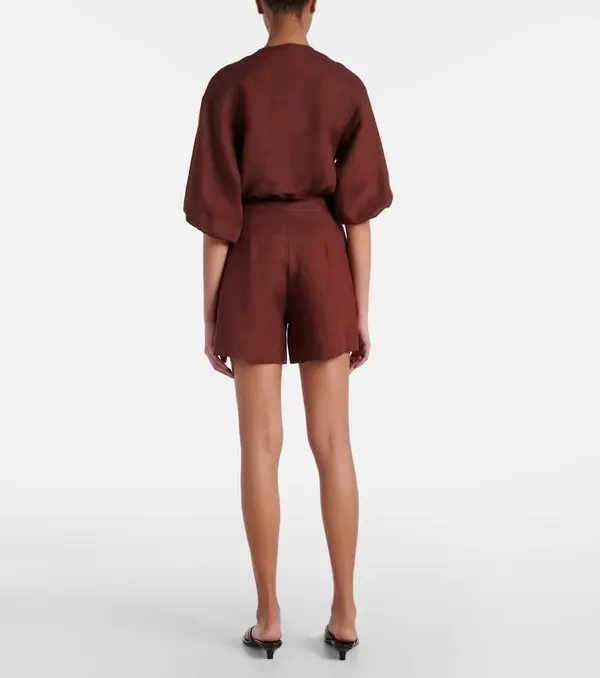 ERES Correct Linen Shorts