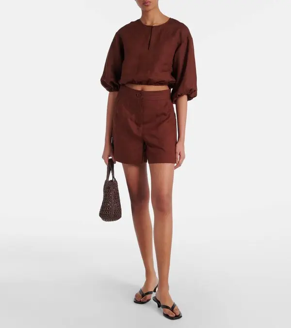 ERES Correct Linen Shorts